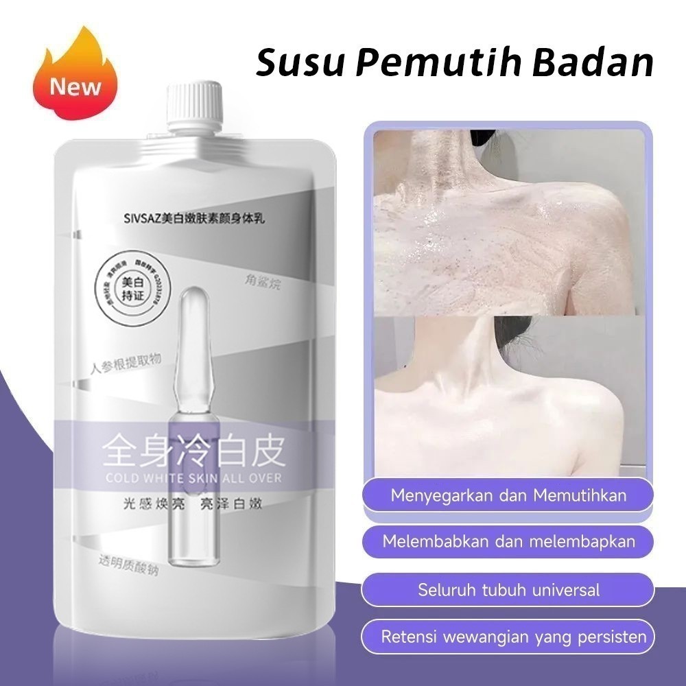 Jual COD 2 IN 1 Bleaching Badan Lotion arbutin Pemutih Badan Permanen ...