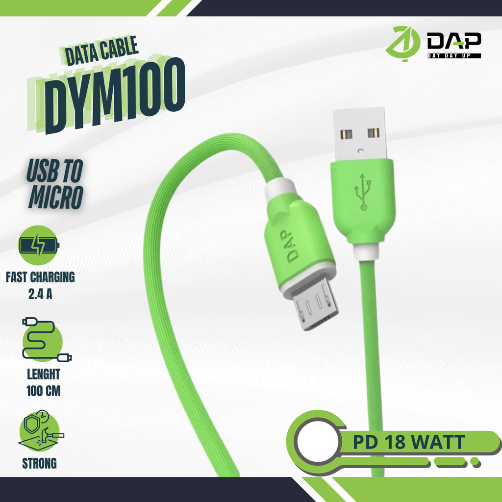 Jual Kabel Data Micro USB Kabel Charger, Kabel Casan Android 100cm Fast ...