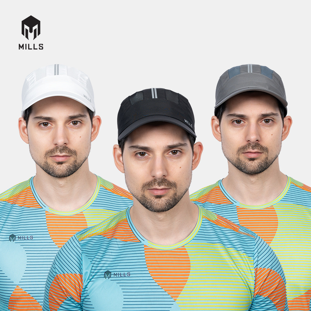 Jual MILLS TEMPO RUNNING CAP A4 4073 | Shopee Indonesia