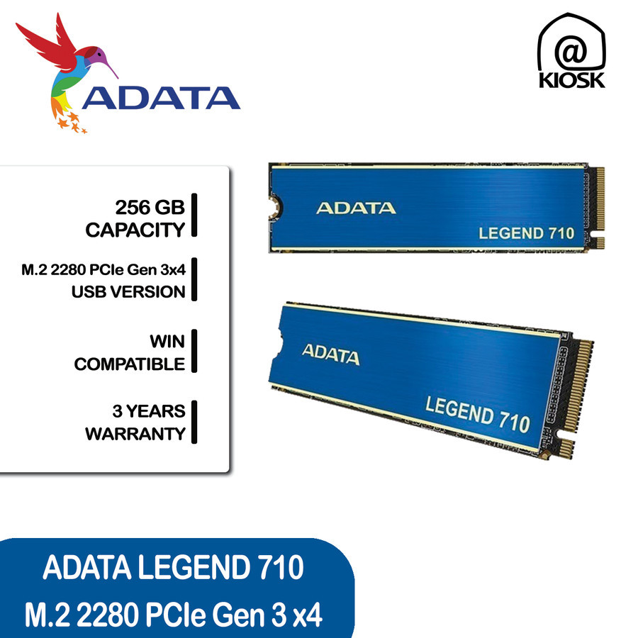 Jual SSD ADATA LEGEND 710 256GB - 512GB - 1TB / SSD M2 NVMe PCIe Gen ...