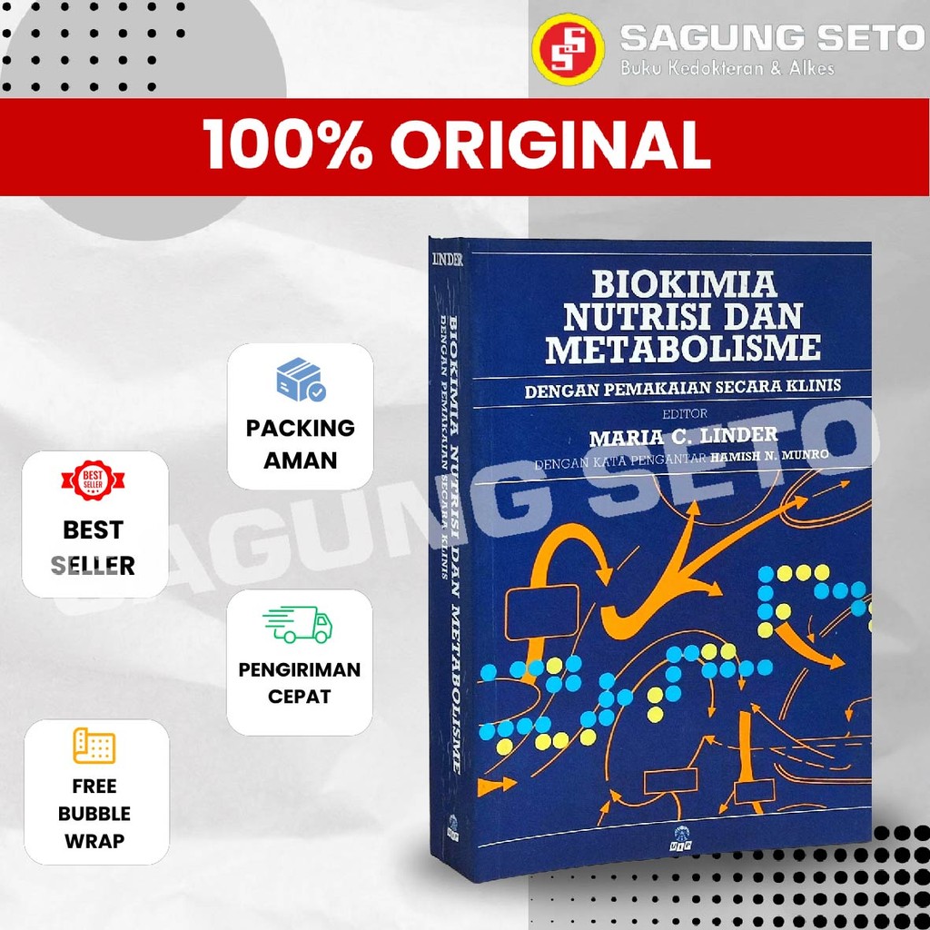 Jual BUKU BIOKIMIA NUTRISI DAN METABOLISME - MARIA C.LINDER | Shopee Indonesia
