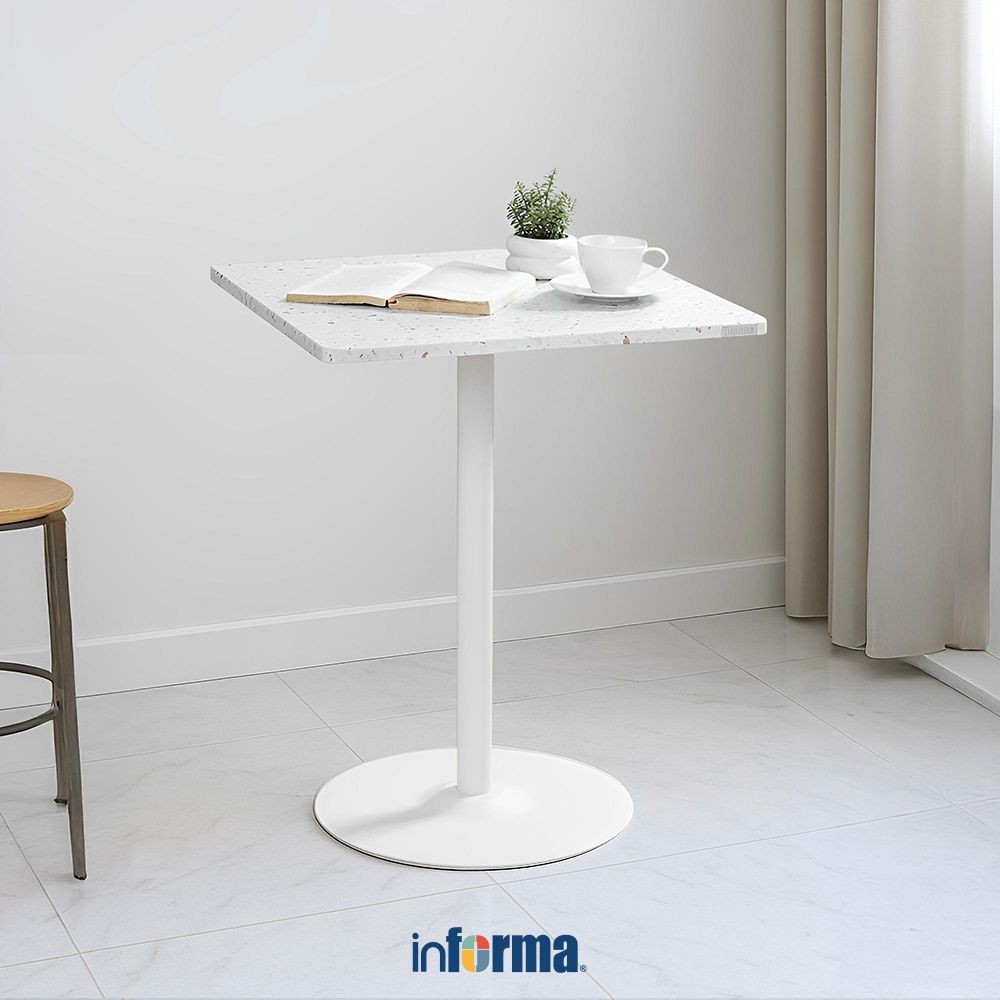 Jual Informa Forby Meja Makan - Putih Terrazzo Dining Table Dinner ...