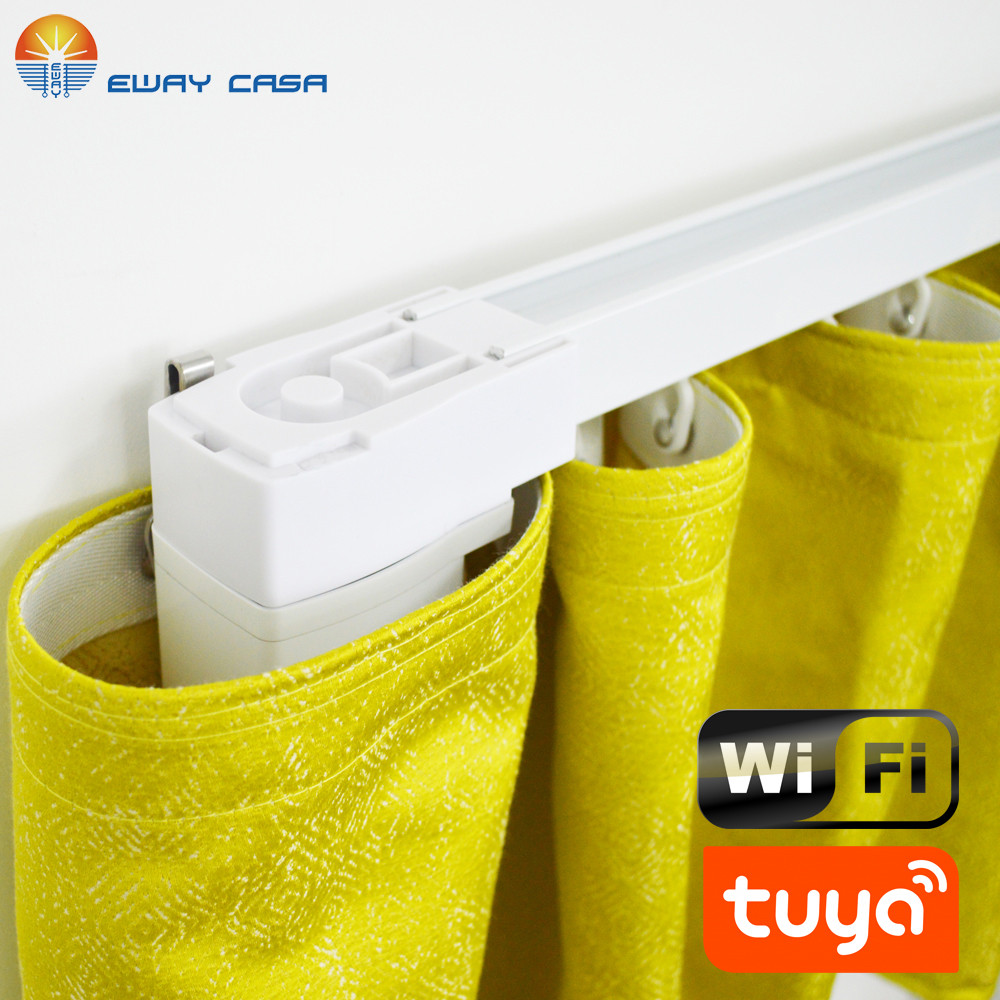Jual Eway Eway Casa Smart Curtains S-Wave Tuya WiFi Electric Curtain ...