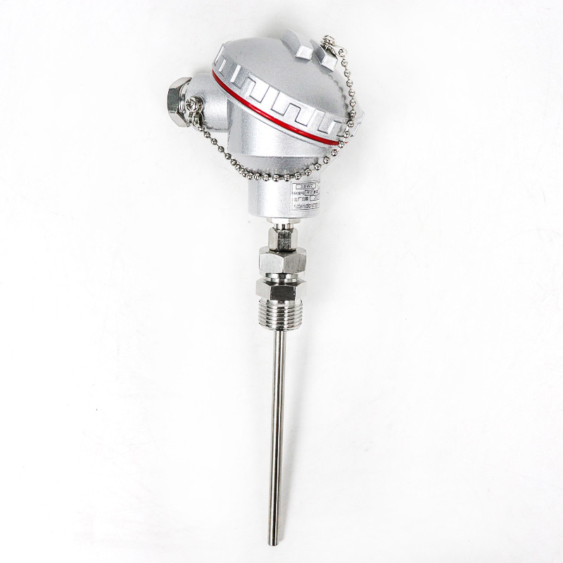 Jual PT100 temperature sensor 4-20mA output -50-500 degrees Celsius temperature transmitter ...