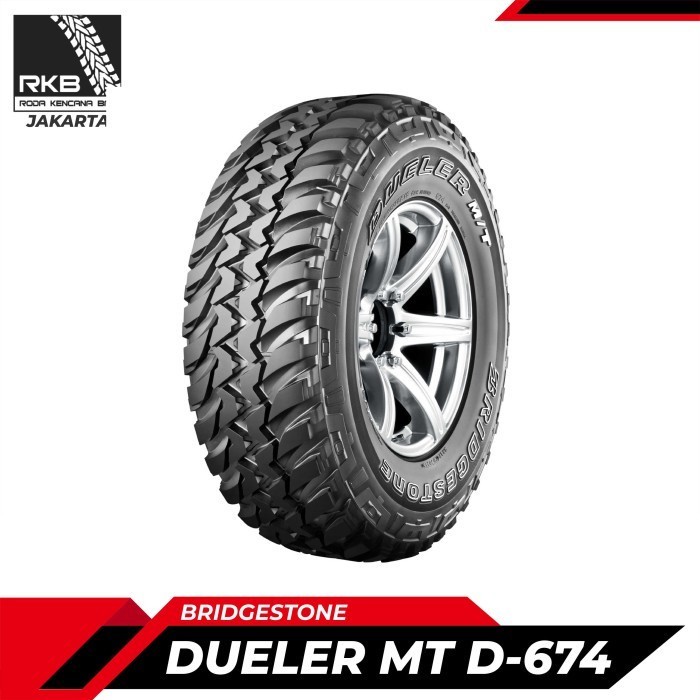 Jual Bridgestone Dueler MT D674 Ukuran 265/65 R17 BAN MOBIL OFF ROAD ...