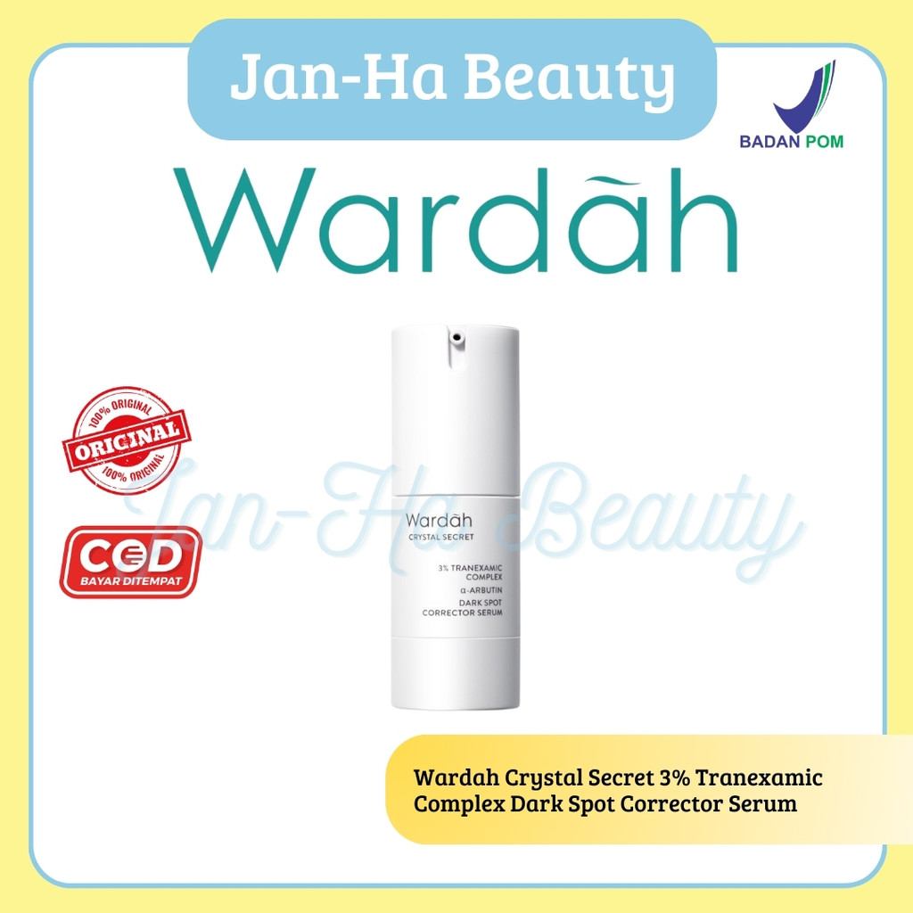 Jual Wardah 3% Tranexamic Acid + Alpha Arbutin Crystal Secret Dark Spot ...