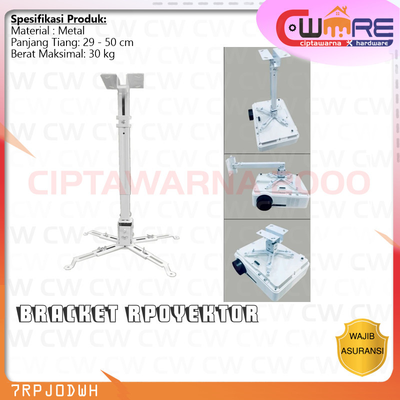 Jual Bracket Hanger Proyektor Universal Penyanggah mounting 29 -50 cm ...