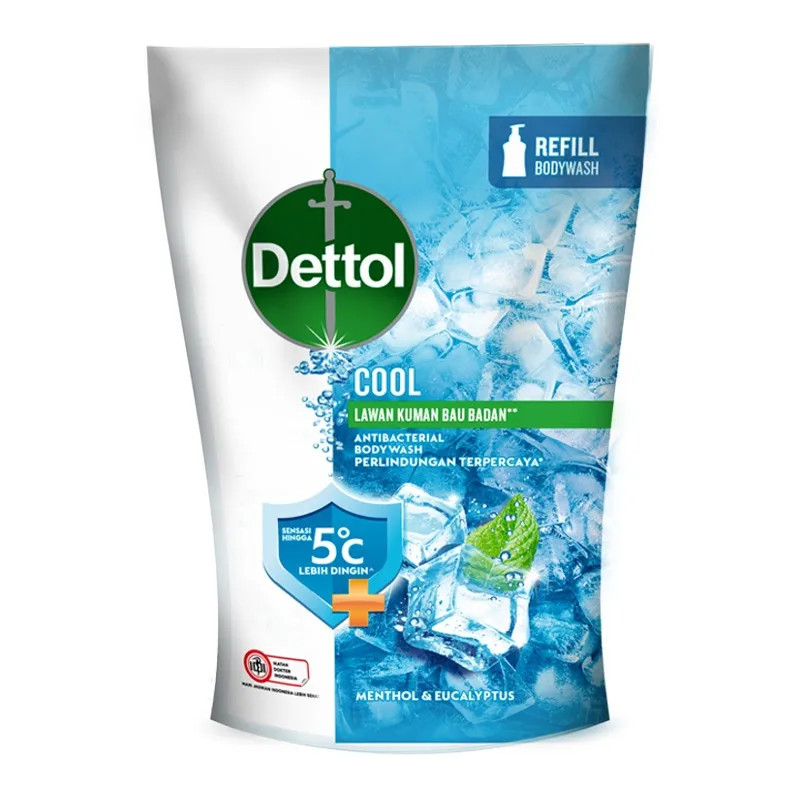 Jual DETTOL BODY WASH COOL REFIL 370GR | Shopee Indonesia