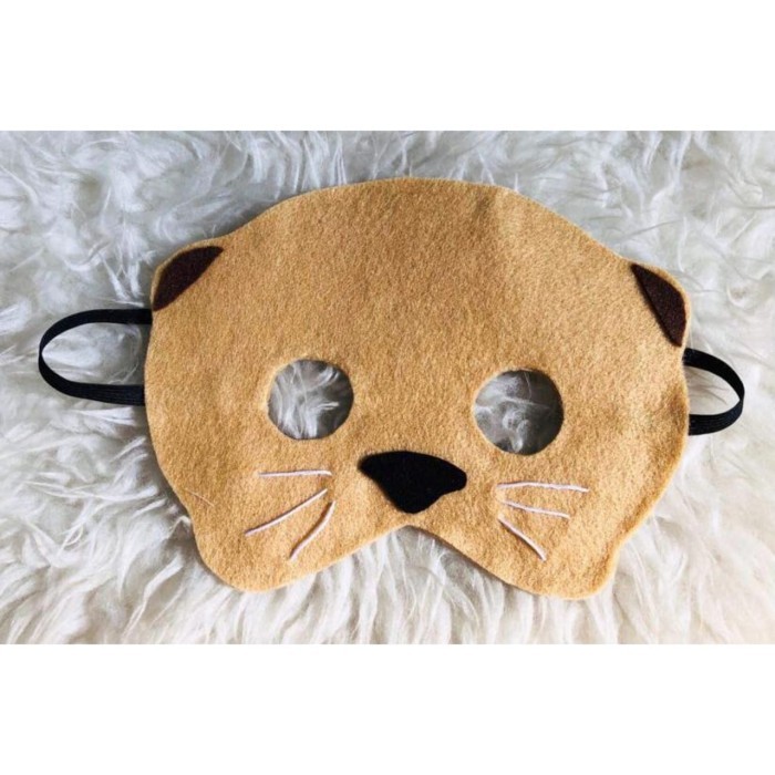 Jual Topeng Otter Bando Berang berang Kostum Otter Hewan Binatang ...