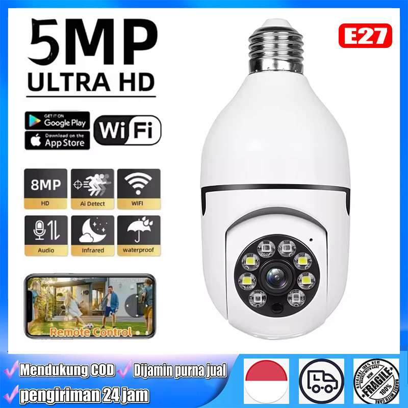 Jual CCTV V360 Pro Bohalm Kamera Wireless 1080P WIFI Two Way Audio ...