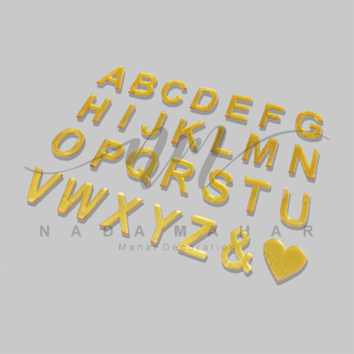 Jual T. 2 cm Bijian Abjad | Angka | Huruf | Inisial ( A - Z & / semua ...