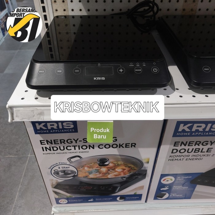 Jual kris kompor listrik touch screen hitam set panci stainless ...
