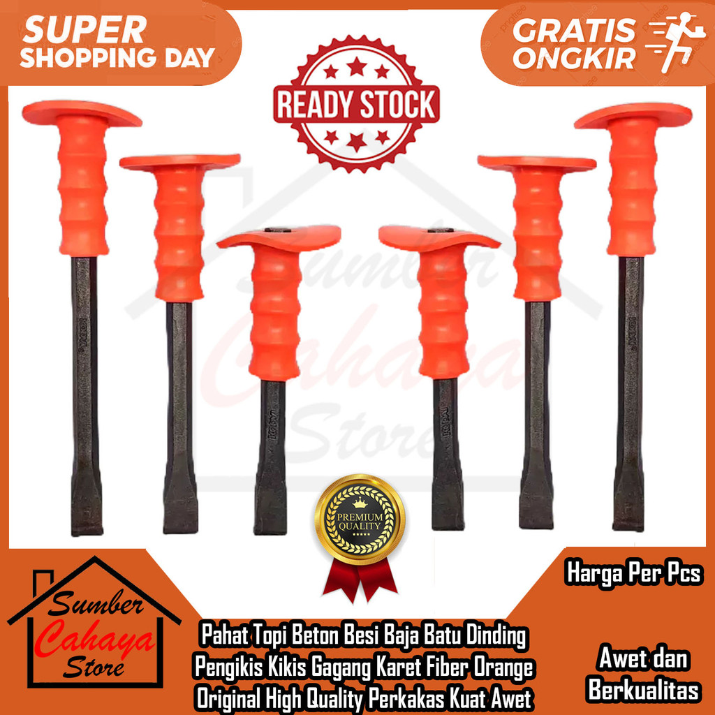 Jual Pahat Besi Topi Beton Baja Karbon Batu Logam Kayu Pengikis Kikis ...