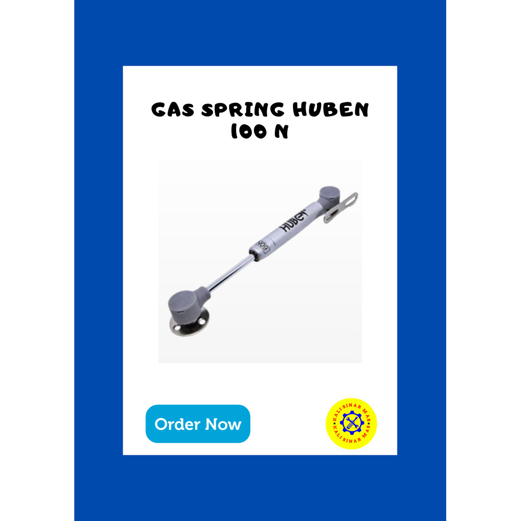 Jual Gas Spring HUBEN 100 N Pegas Hidrolik Jok Motor 10 KG Pintu Lemari ...