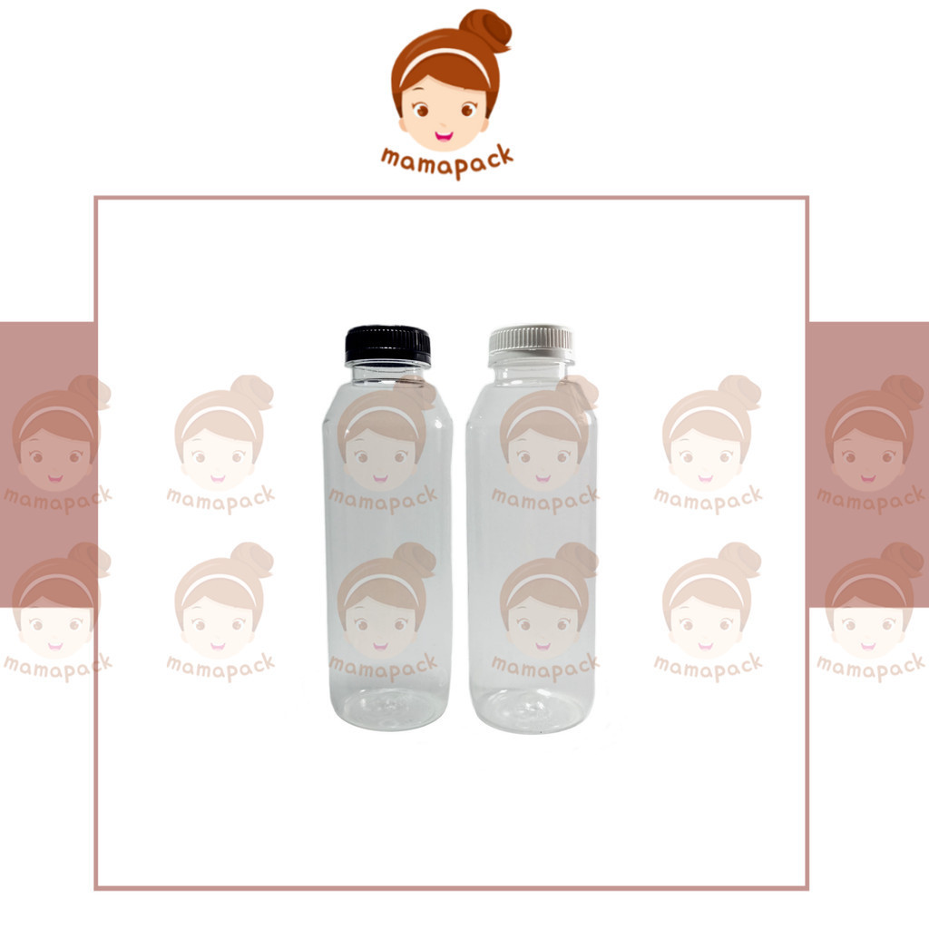 Jual Botol Kale 500ml PET – Botol Minuman Jus Kopi dengan Tutup Hitam ...