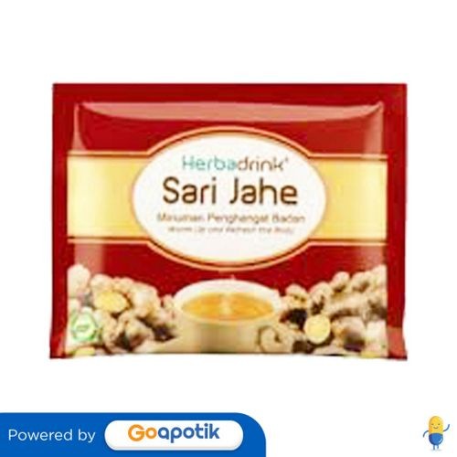 Jual Herbadrink Sari Jahe 22 Gram Box 5 Sachet | Shopee Indonesia