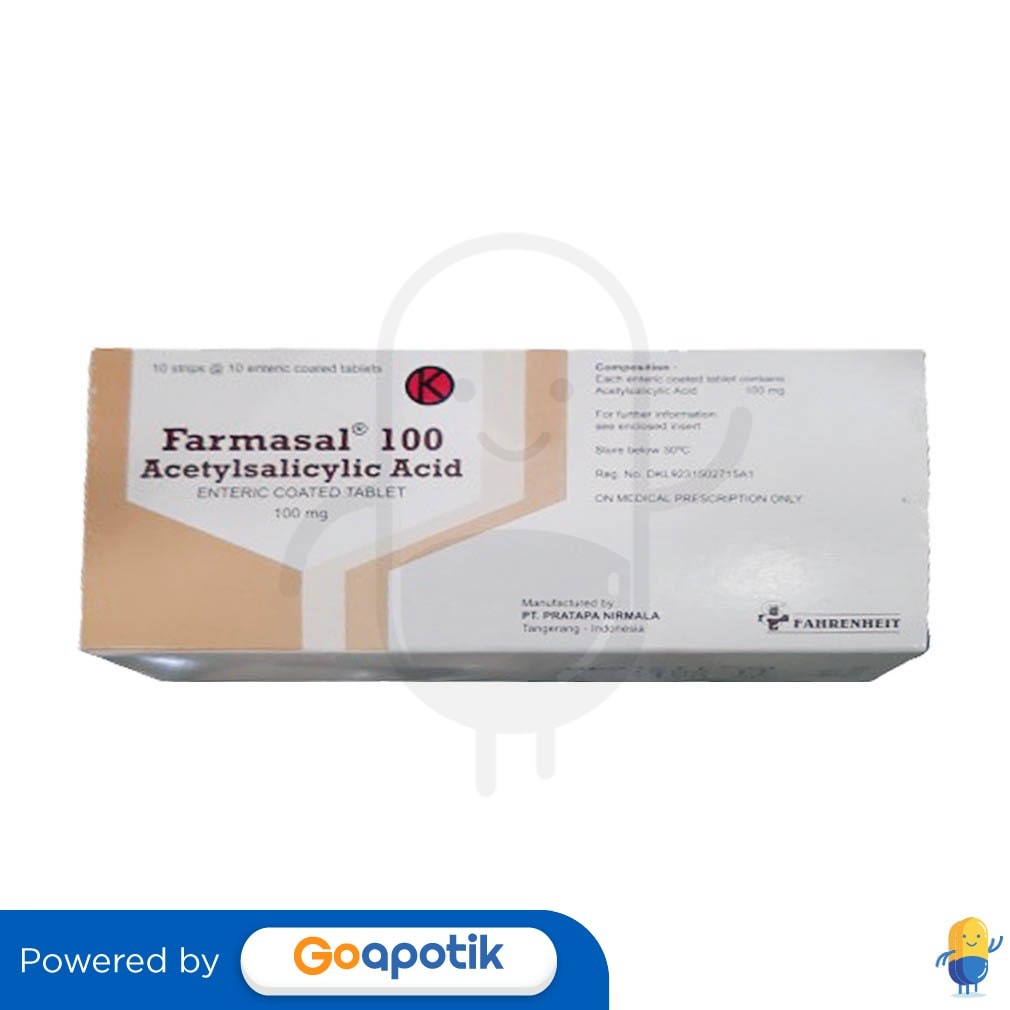 Jual Farmasal 100 Mg Box 100 Tablet | Shopee Indonesia