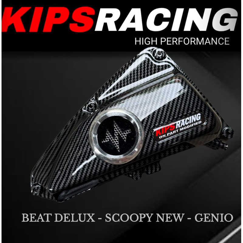 Jual Corong Udara Carbon Oxygen Tutup Filter Corong Udara Beat Deluxe ...