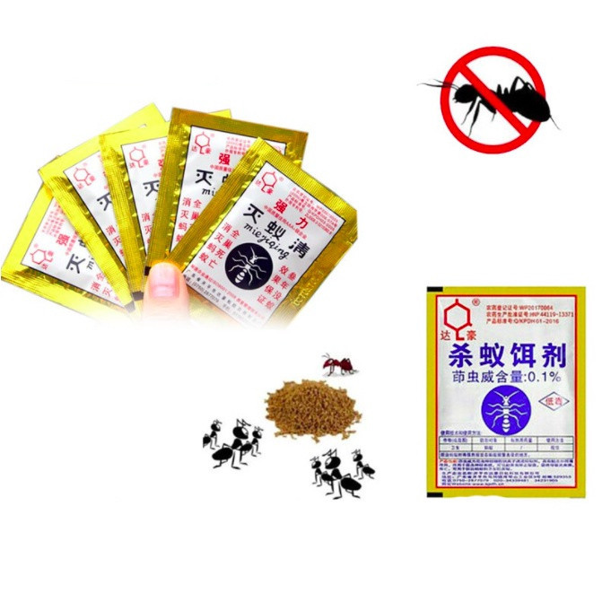 Jual Racun Semut Emas MieJiQing Pembasmi Semut Rayap Mie Ji Qing Racun ...