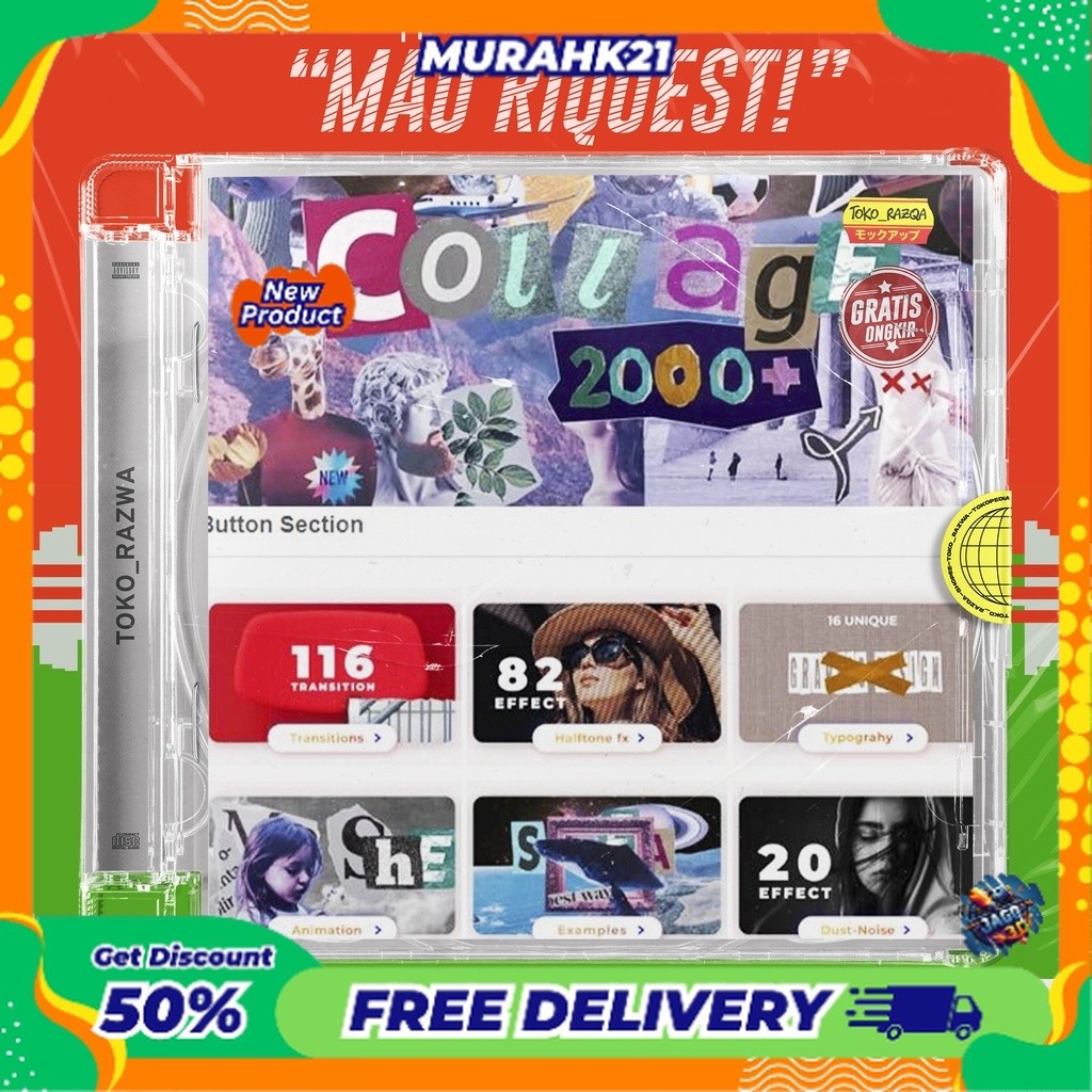 Jual Collage Pack For After Effects - AtomX Extension AE EXTENSION ...