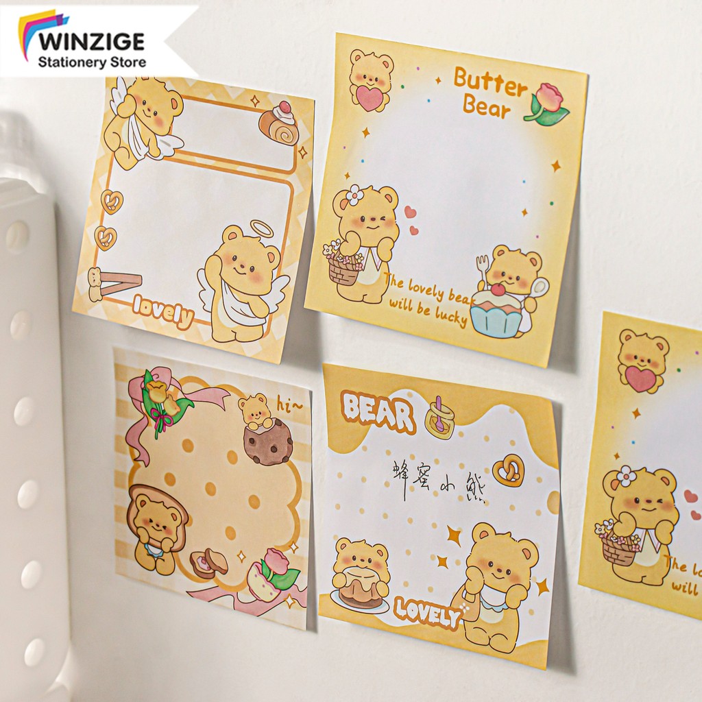 Jual Winzige Memo Sticky Notes 200 Lembar Memopad Sticky Note Aesthetic ...
