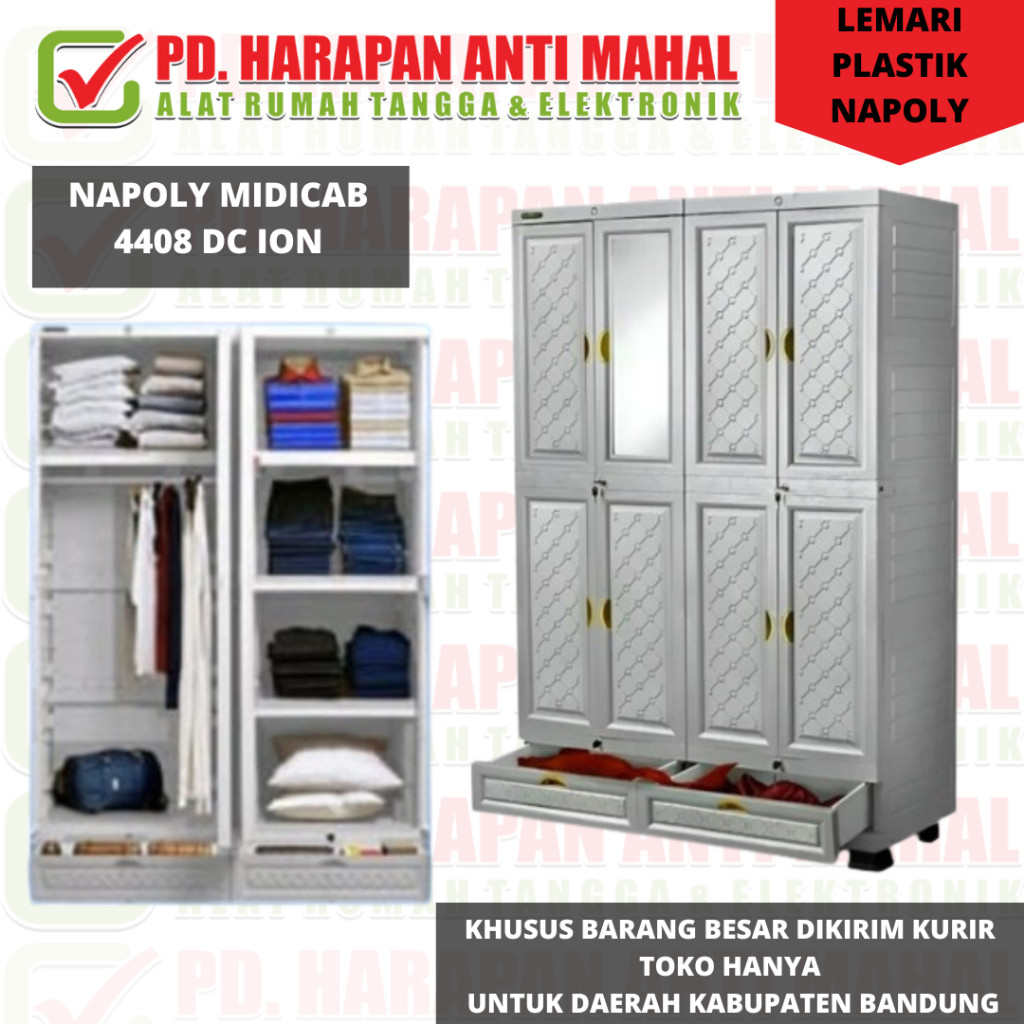 Jual NAPOLY MIDICAB 4408 DC ION/ MIDICAB 4408 LEMARI NAPOLLY JUMBO ...