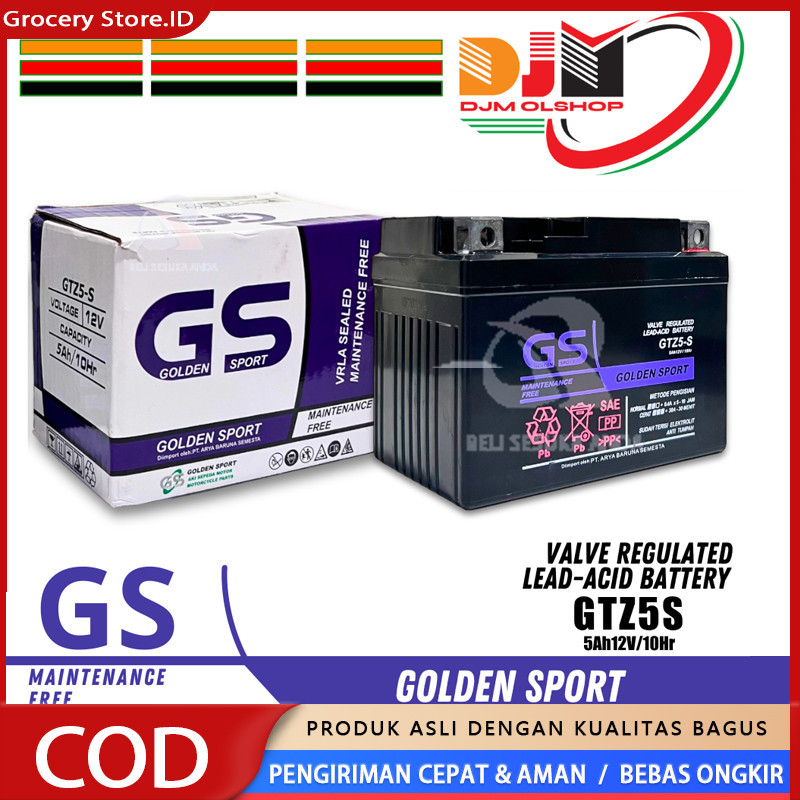 Jual Aki Motor GTZ7S Accu Kering MF VARIO 125/150 BEAT SCOOPY ISS CB150R NMAX SATRIA FU | Shopee ...