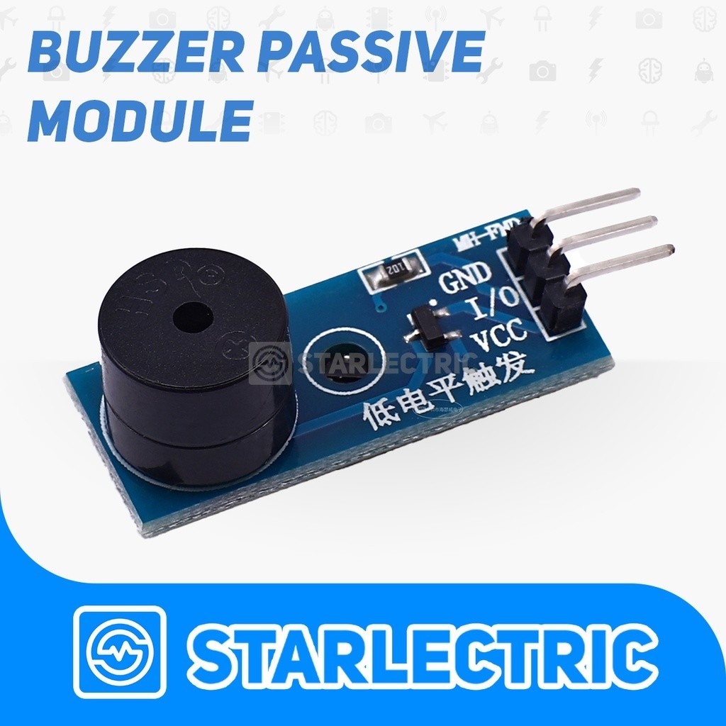 Jual NEW ORIGINAL Passive Buzzer Module 5V Pasif Module | Shopee Indonesia