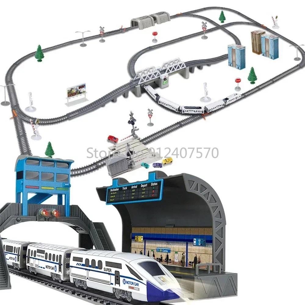 Jual Electric Train High Speed Train Model Railway Track Harmony Rail ...