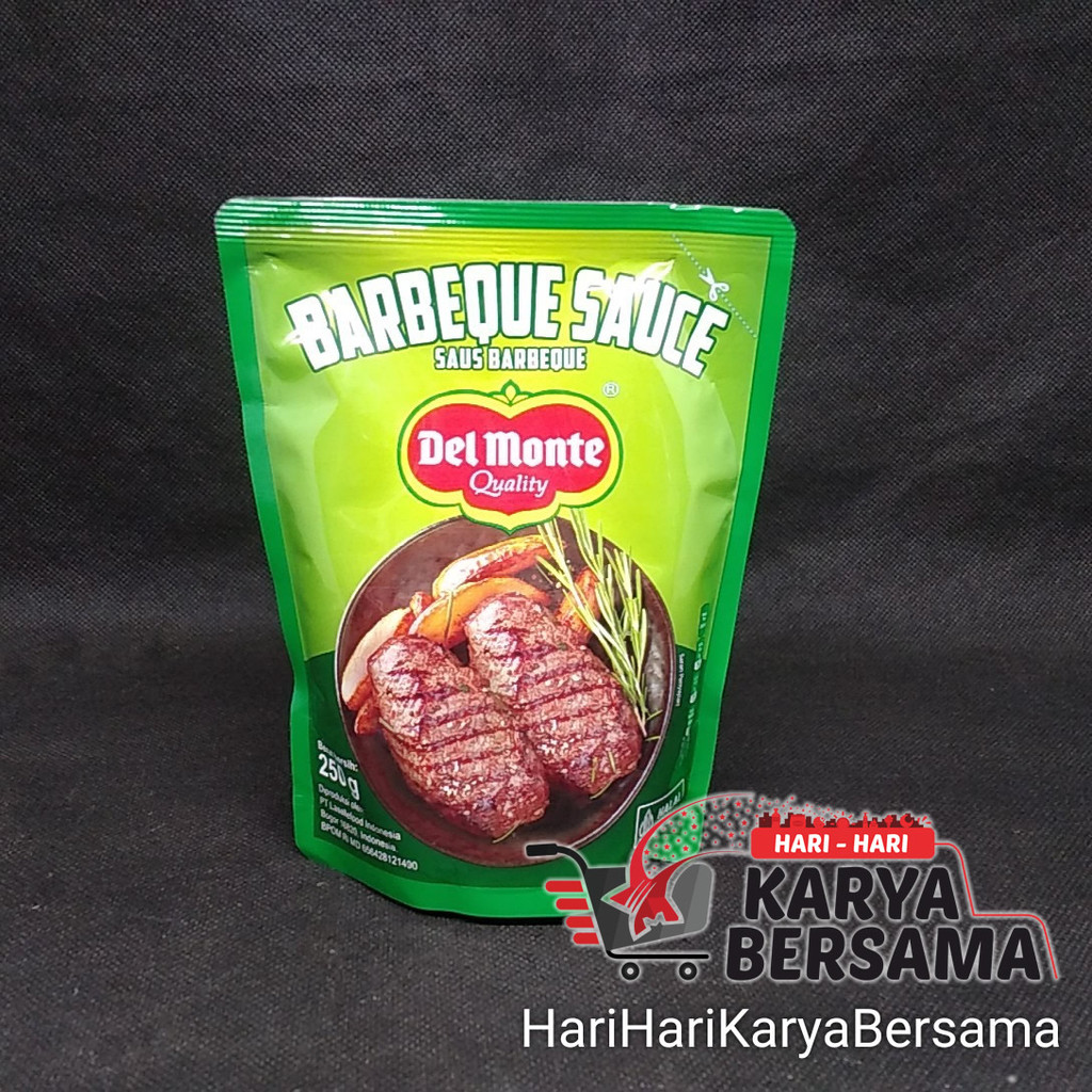 Jual DELMONTE DEL MONTE BARBEQUE SAUCE POUCH 250GR | Shopee Indonesia