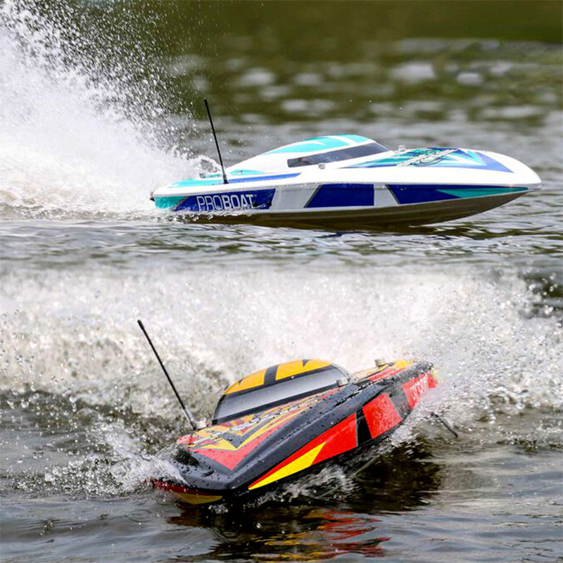 Jual RC Speedboat Model 36 Inch V2 Electric Boat Self Turning Brushless ...