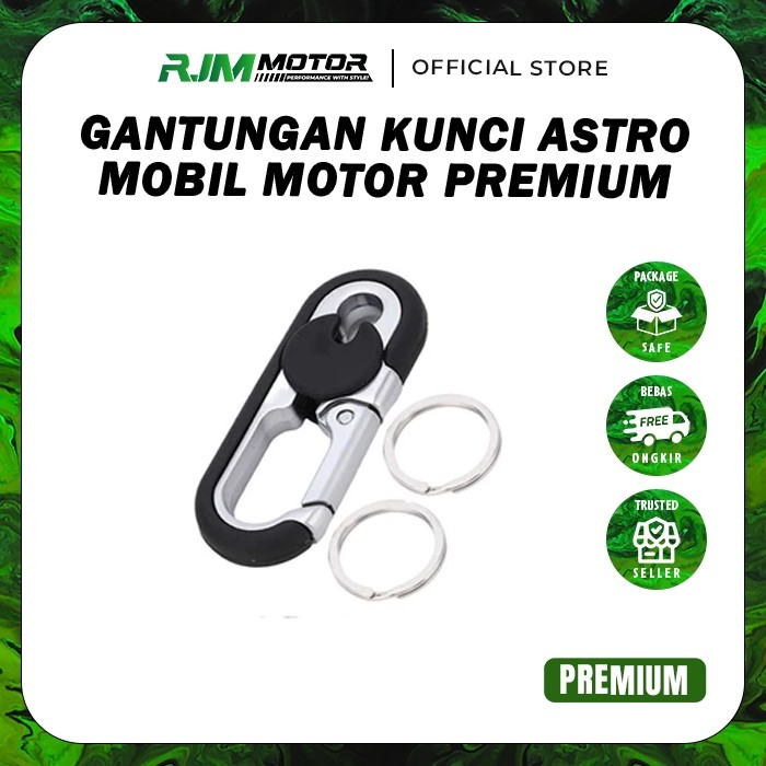 Jual Gantungan Kunci Keychain Astro Metal Motor Mobil Besi Metal RJM ...