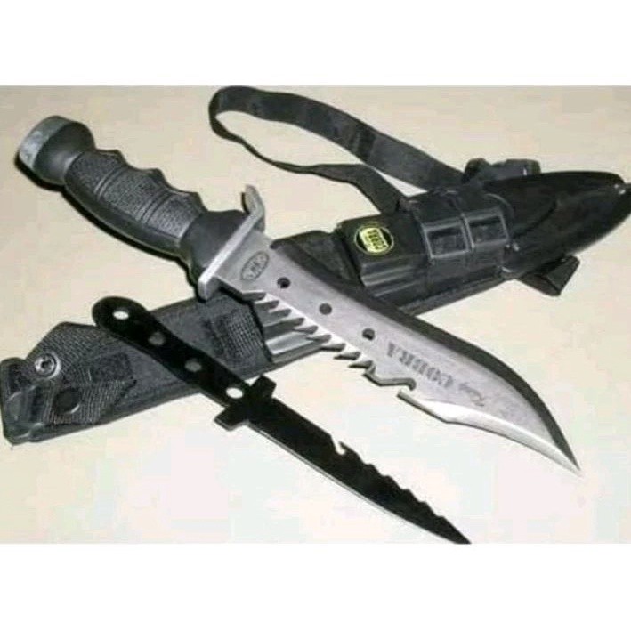 Jual KODE F8F6 PISAU RAMBO ORIGINAL BAJAPromo Pisau Berburu Comando ...