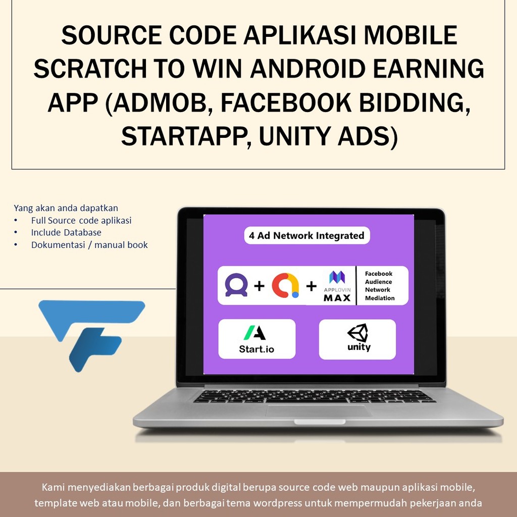 Jual SOURCE CODE APLIKASI MOBILE SCRATCH TO WIN ANDROID EARNING APP ...