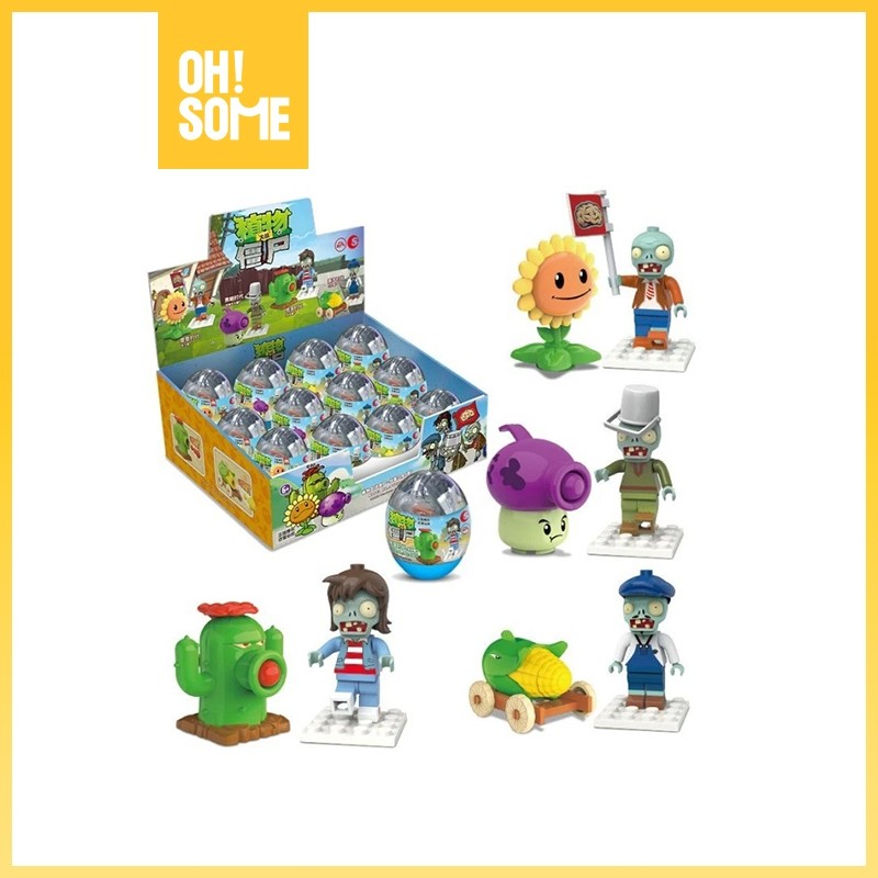 Jual OHSOME Plants vs Zombies Surprise Egg Blind Box / Mainan Telur Isi ...