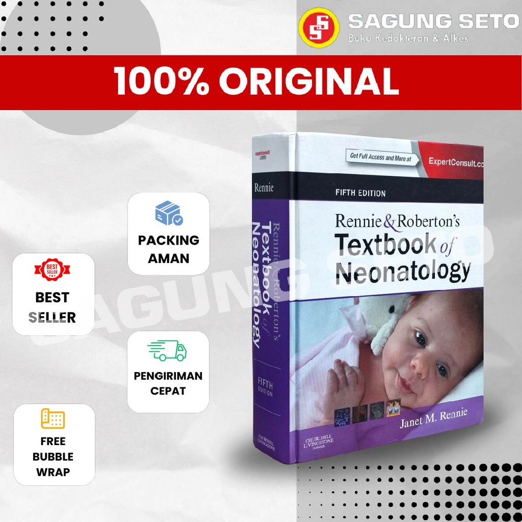 Jual RENNIE & ROBERTONS TEXTBOOK OF NEONATOLOGY 5E / PEDIATRI | Shopee ...