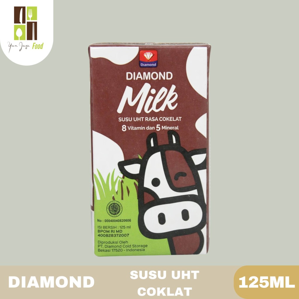 Jual Diamond UHT Milk / Susu UHT Rasa Coklat / Strawberri / Marshmellow ...