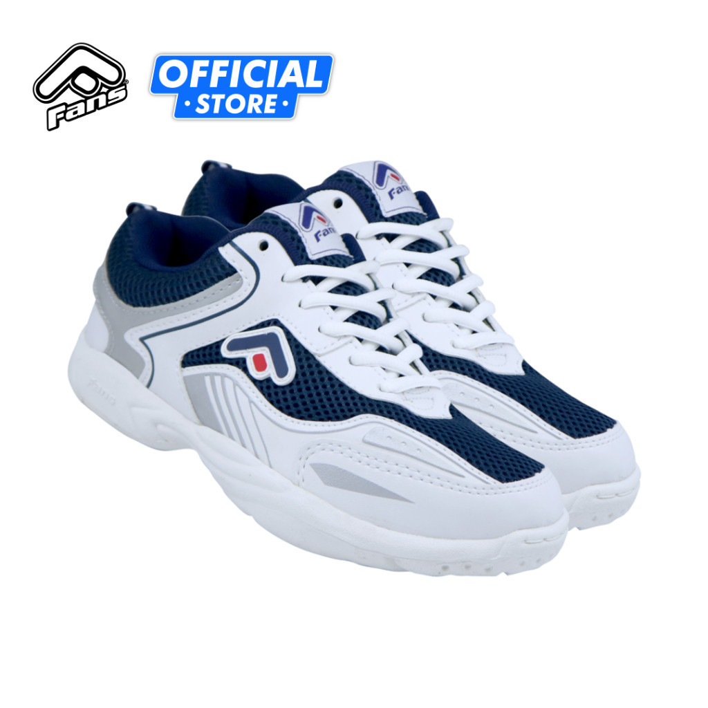 Jual Sepatu Badminton FANS - OSAKA tapak dijahit nyaman dipakai karet ...