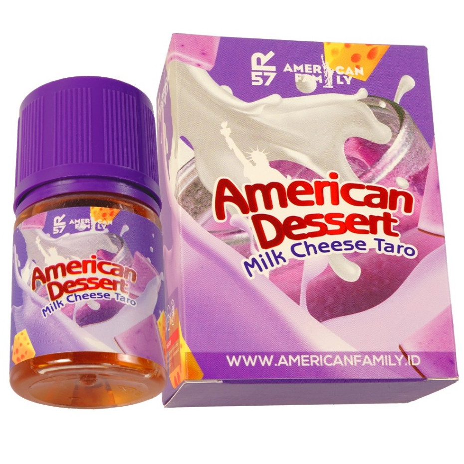 Jual Liquid Vape American Dessert Milk Cheese Taro 60ML By Hero57 x JVP ...