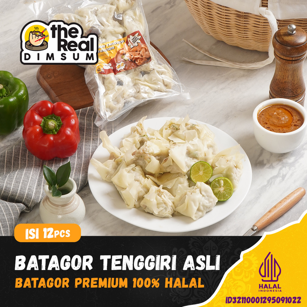 Jual Batagor Bandung Isi 12Halal Asli Ikan Tenggiri | Shopee Indonesia