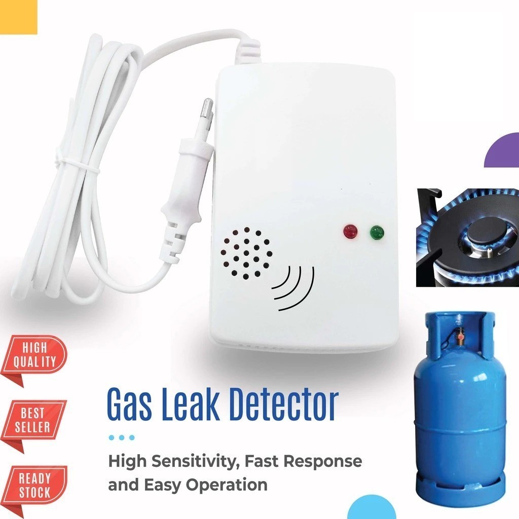 Jual Gas Detector Leak Alat Detektor Kebocoran Gas Alarm Detector ...