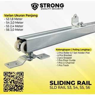 Jual REL SLIDING J3 EASTGUARD 180CM-Rel Pintu Dorong-Sliding Rail ...