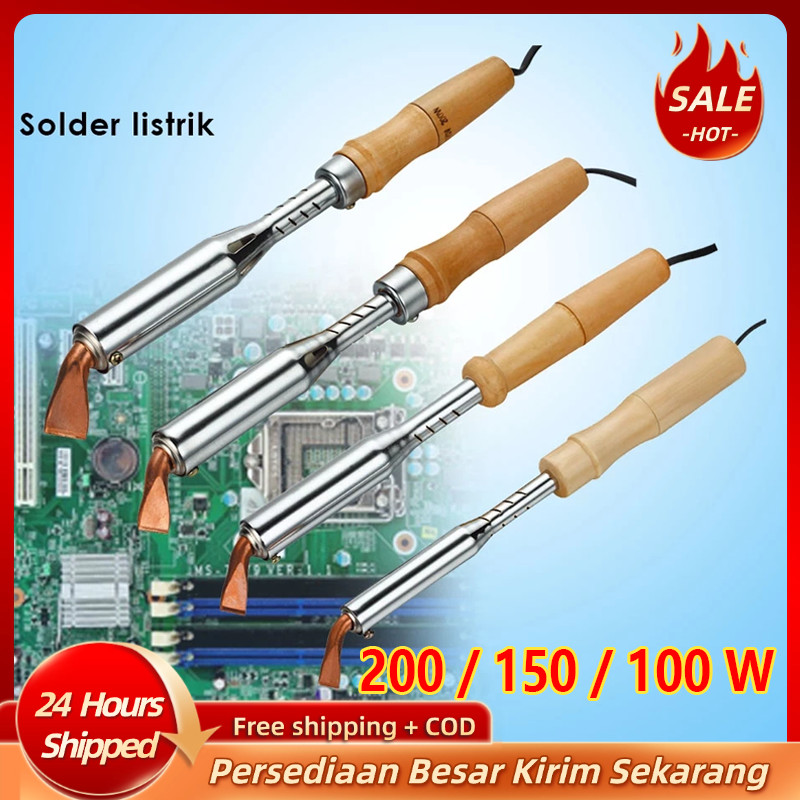 Jual Solder Listrik 200 / 150 / 100 Watt / Soldering Iron / Solder ...