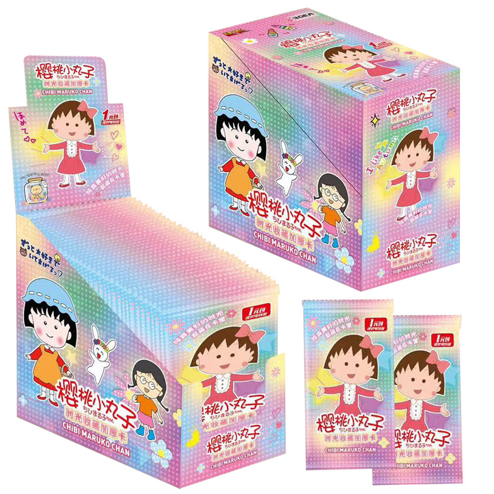 Jual 2024 New Chibi Maruko-chan Cards Time Innocence Pack Rare SP SSP ...