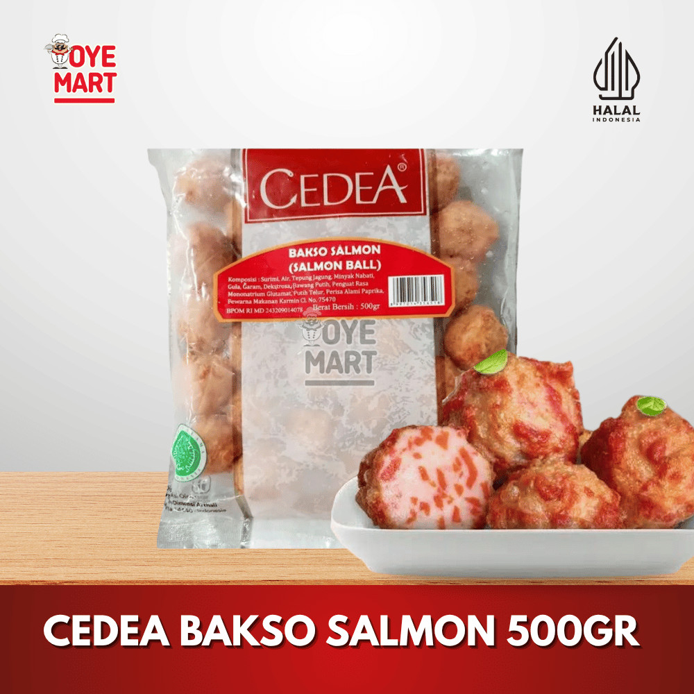 Jual CEDEA BAKSO SALMON 500GR BASO SALMON | Shopee Indonesia
