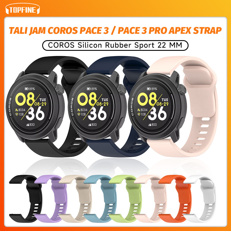 Jual COROS PACE 3 GPS Sport Watch Premium Lightweight Silicone Band ...