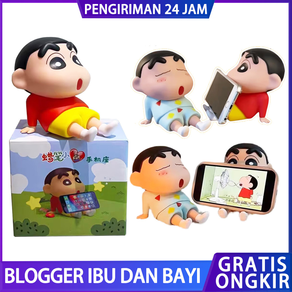Jual Ornamen desktop boneka Figure Crayon Shinchan Lazy Santai anime ...