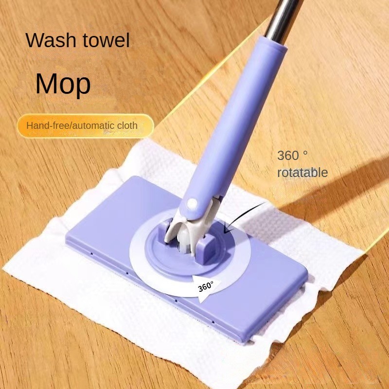 Jual Penyapu Mop Tisu Alat Tongkat Pel Refill Disposable Tissue Kering ...