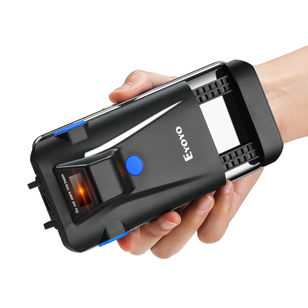 Jual Eyoyo 2D Phone Back Clip Bluetooth Barcode Scanner Portable ...