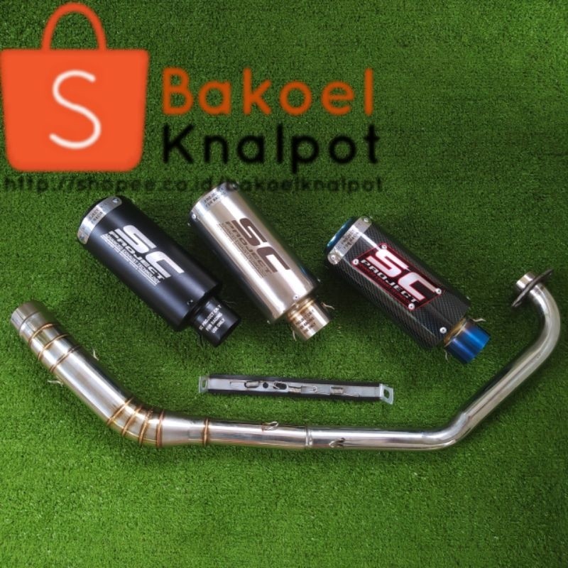 Jual Knalpot Racing SC PROJECT Jupiter MX / Mx King / Sonic / Vixion ...